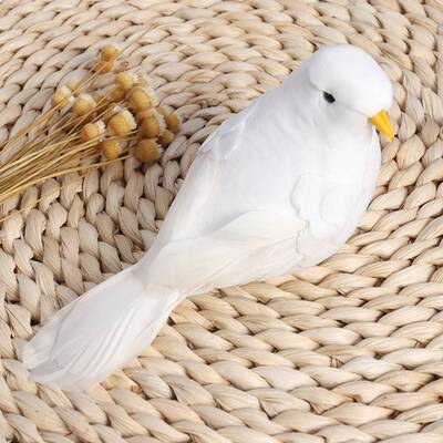极速3Pcs Simulation Bird Models Bird Adornment Garden Supply