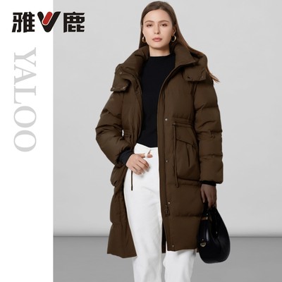 2025年雅鹿冬季新款加厚羽绒服