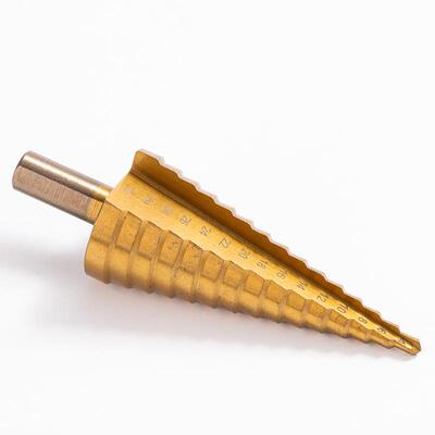 宝塔钻L开孔器工S具钢铁板2293件套装配件角三柄台阶孔阶梯钻头电