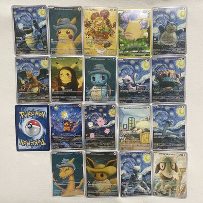 Cartoon Anime Pokemon Ptcg Self-Control Mewtwo Pikachu Colle