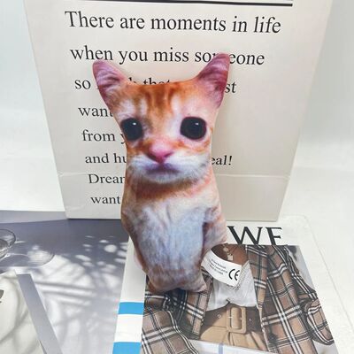 21cm Cute El Gato Cat Plush Toys Cat Dolls Plushies Ragdoll