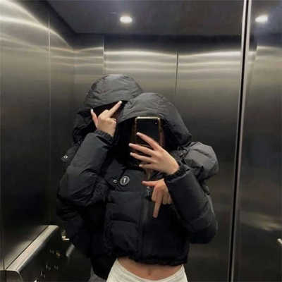 明星同款羽绒棉服Trapstar欧美