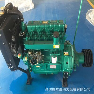 供应潍坊四缸ZH4100P/ZH4102P柴油发动机 水泥罐车 粉碎机 切片机