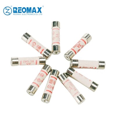 BS1362英式插头保险丝6*25mm陶瓷管2A3A5A7A10A13A花色保险管240V