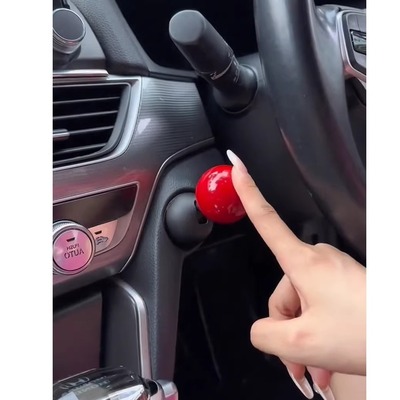 新品汽车一键启动摇杆球装饰球式启动开关按钮盖装饰贴新奇特网红