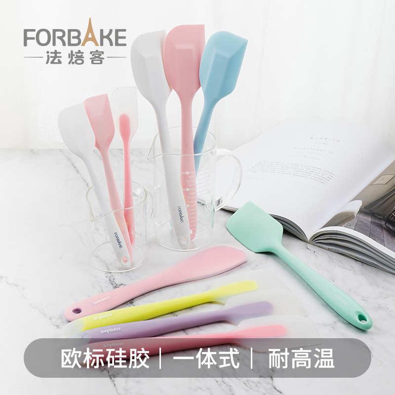 法焙客烘焙工具一体式硅胶刮刀做蛋糕奶油抹刀铲刀搅拌刮板耐高温