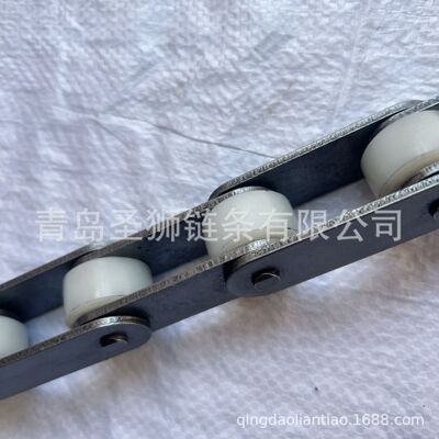 双节距尼龙滚子输送链C2052C2062C2082H输送设备用静音高速输送链