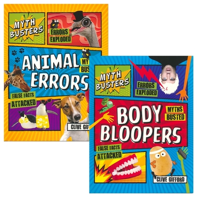Myth Busters Animal Errors Body Bloopers 流言终结者科普系列 动物/身体谬误大揭秘 儿童百科科普读物 英文原版进口图书