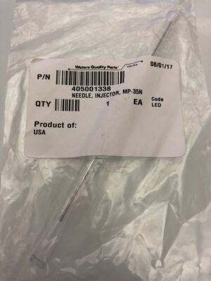 Waters自动进样针405001338 Needle injector进样针MP-35N 原装