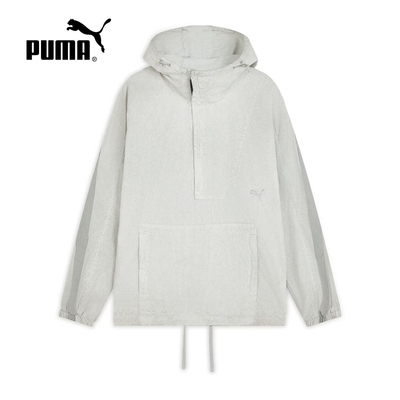 PUMA彪马ATTEMPT联名宽松T7运动卫衣外套男子秋季上衣 638700-71