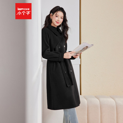 IEF/爱依服【小个子】2025冬季新款韩版成熟通勤气质呢绒长外套