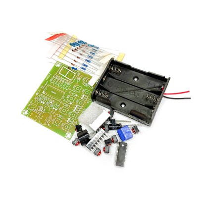 8路 八路抢答器套件CD4511多路 电子电工技能创客线路板DIY