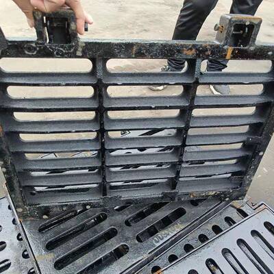 D41540球0球铸铁雨水篦450*7墨5子0重型墨铸铁篦子盖板