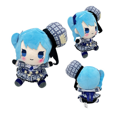 新款 hololive hoshimachi suisei Plush 星街彗星毛绒玩具 玩偶
