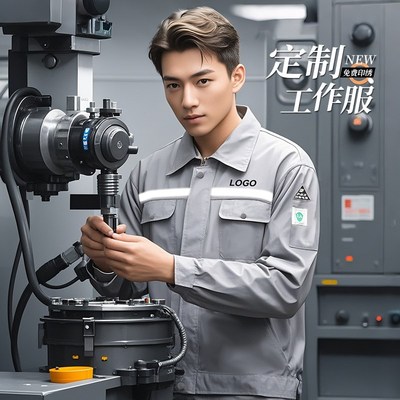 防静电反光条工作服定制长袖夏季车间机械电器维修安装劳保服套装