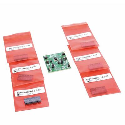ADP7104RDZ-REDYKIT1单路IC通道数正可调式线性稳压器评估板