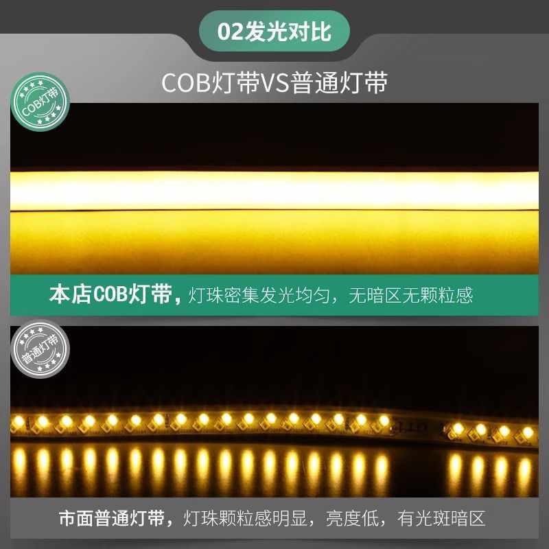 灯带客厅吊顶自粘线形灯槽户外防水超亮硅胶软灯条其他婚庆装饰