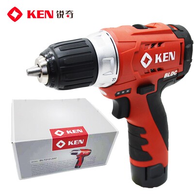 热销锐奇手电钻12V家用多功能 充电钻无刷锂电转7212电动螺丝刀手