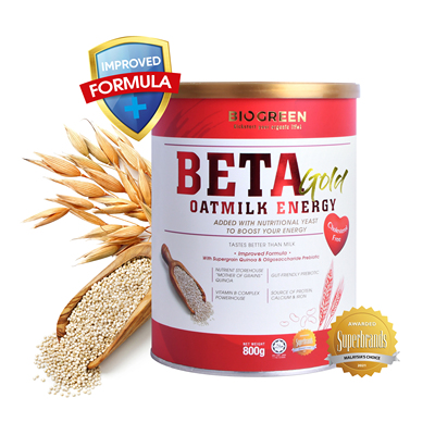 BIOGREEN （Beta Gold 燕麦奶植物奶）800g/罐 素食植物奶