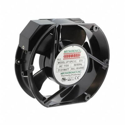 全新台湾Mechatronics UF15KC12 BTH 115V 轴流风机散热风扇