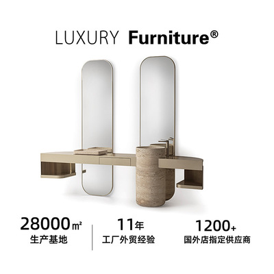 Tharis freestanding vanity furniture  梳妆台高档奢华家具