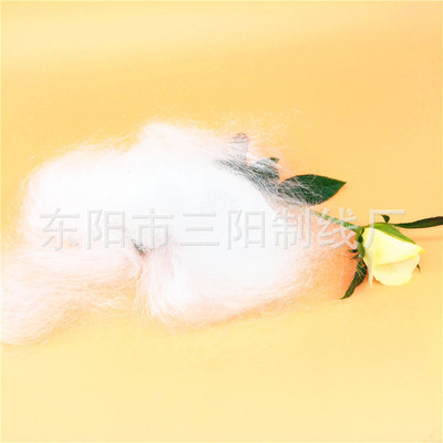 厂家供应纺纱可染锦纶短纤金丝短纤6D*102银丝短纤幻彩短纤6D*90
