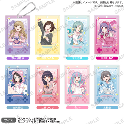 Bushiroad Creative【Girls Band Party!】亚克力公交卡夹