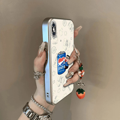 适用苹果XSMAX手机壳iPhoneXS全包防摔10xsmax软硅胶xmax保护套XR新款外壳MAX平果带xmas百事可爱小新女生