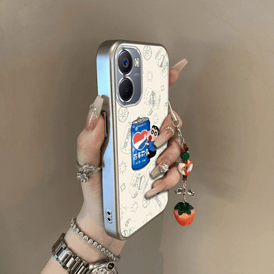 适用真我v20手机壳Realmev13新款v30t百事可爱小新保护套realme真我v11/v50全包v23i防摔V60软壳硅胶男女卡