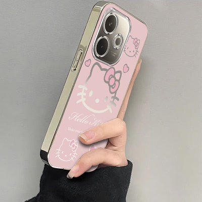 适用OPPOA5活力版手机壳PKV110粉色KT猫1保护套OPPO新款A5板5G硅胶OPA全包防摔OPPA高级感外壳软0PP0男女