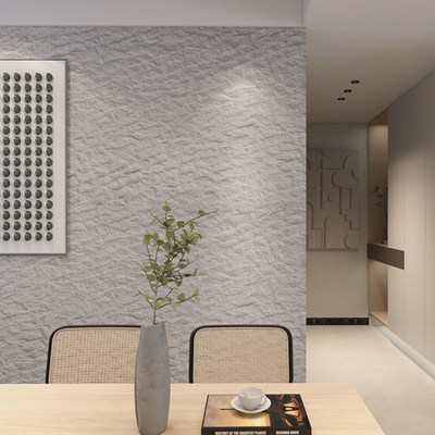 热销超薄软瓷英安岩大板柔性石材可弯曲星月石毛面花岗岩流水石背