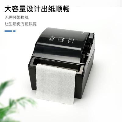 多热销功能纸巾盒大盘抽纸盒X-3393免打孔壁挂式卫间生纸盒巾深圳