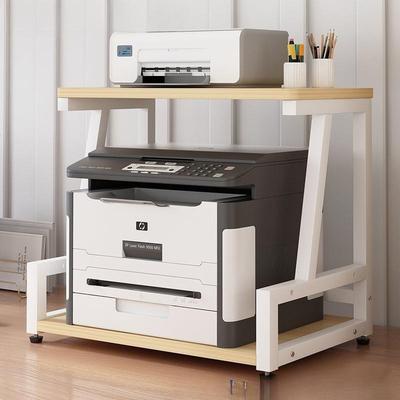 面上落双层打印机置物架地多层小型印打机办桌公文件AL100055收纳