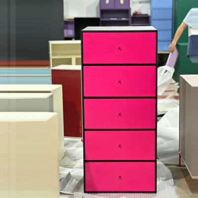 简约平替五斗e柜montana柜多色定制容量大储物柜收纳靠墙抽屉柜子