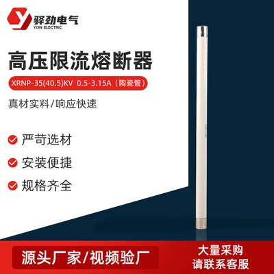 XRNP-35(40.5)KV0.5-3.15A（陶瓷管）高压限流熔断器高压熔断