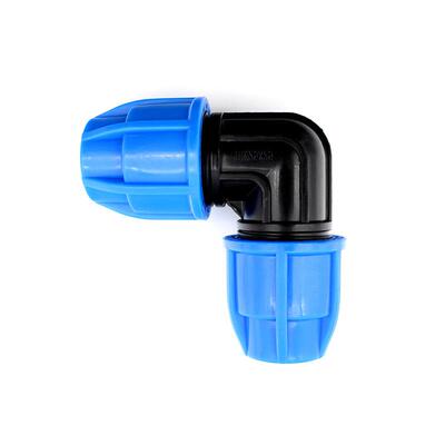 直销新款货号60327 32pe管快接管件弯头/主管快速接头 弯通 90度