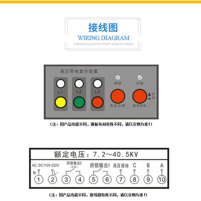 源头厂家DXN483-Q6CJWK-5V带户内高压电显示器