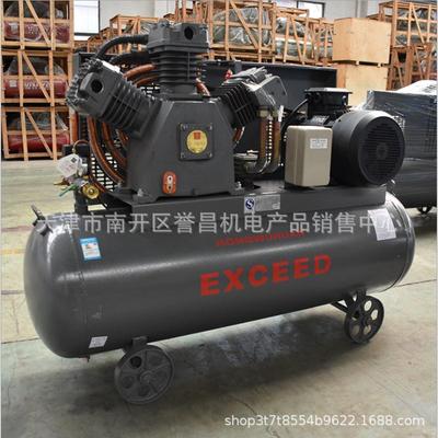 活塞空压机带罐10007/20007大型高压气泵7.5/11/15KW12公斤