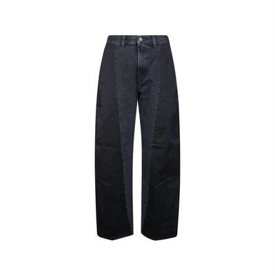 Haikure 女士 FW26 牛仔长裤 Used 黑色牛仔裤