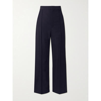 Carven 女士秋冬新品 长裤 羊毛喇叭长裤