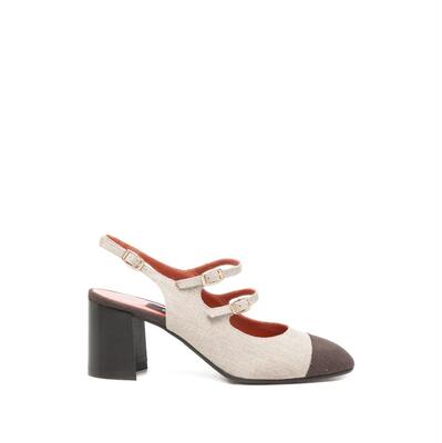 CAREL 女士 SS26 高跟鞋 PAPAYA 露跟浅口鞋