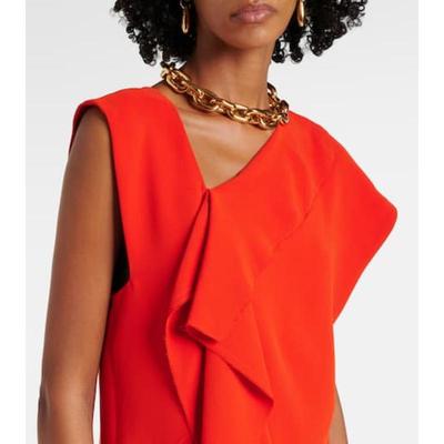 Plan C 女士 中长连衣裙 不对称长款连衣裙