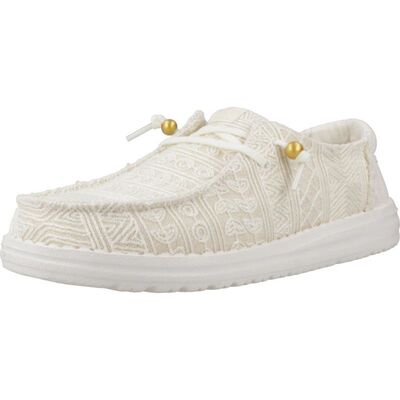 Hey Dude 女士 鞋靴 WENDY 钩编系带