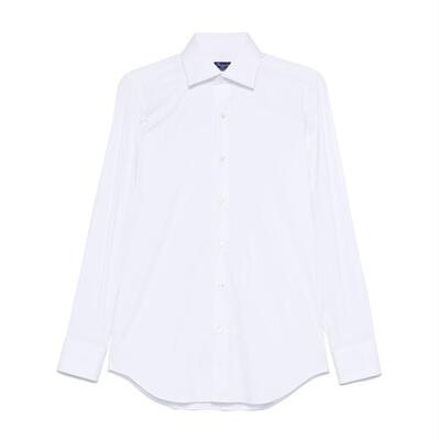 Finamore 1925 男士 SS26 衬衫 NAPOLI 白色