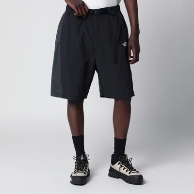 The North Face 北面 男士 SS26 短裤 NSE 黑色尼龙百慕大