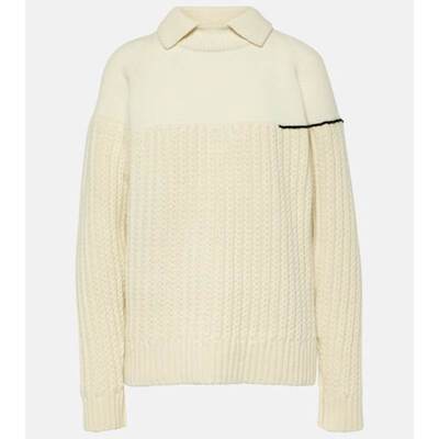 Victoria Beckham 维多利亚·贝克汉姆 女士 毛衣 双层领羊毛