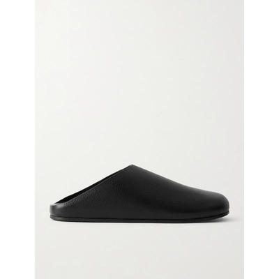 The Row 男士 SS26 凉拖 Hudson 全粒面便鞋