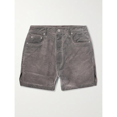 DRKSHDW 男士 SS25 牛仔短裤 Geth 切断款直筒牛仔短裤