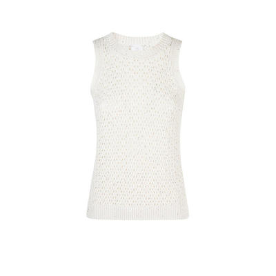 Eleventy 女士 SS24 背心 无袖上衣