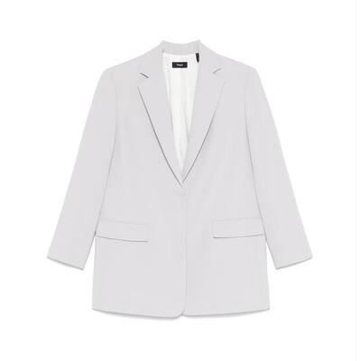 Theory 思睿 女士 SS25 西装外套 RELAX OS BLAZER.ADMI 夹克